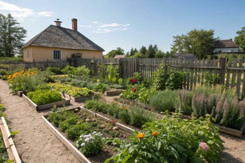 18+ Inspiring Kitchen Garden Design Ideas