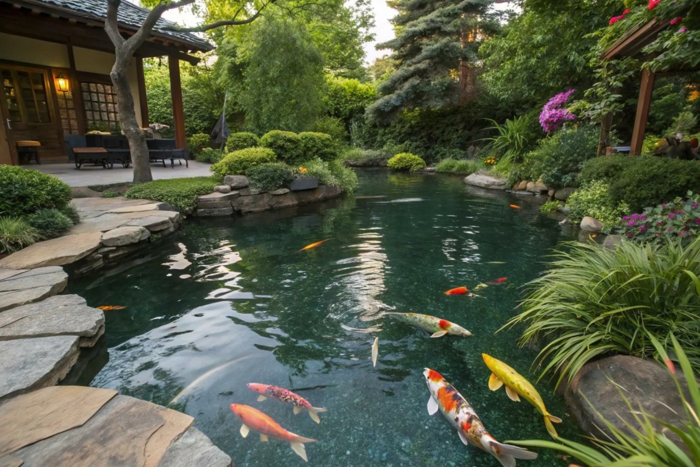 21+ Inspiring Koi Pond Design Ideas for Your Home