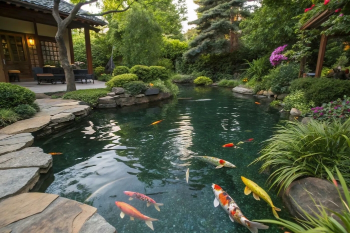 16+ Inspiring Big Pond Ideas for Your Backyard Oasis