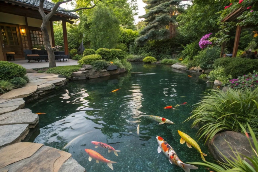 16+ Inspiring Big Pond Ideas for Your Backyard Oasis