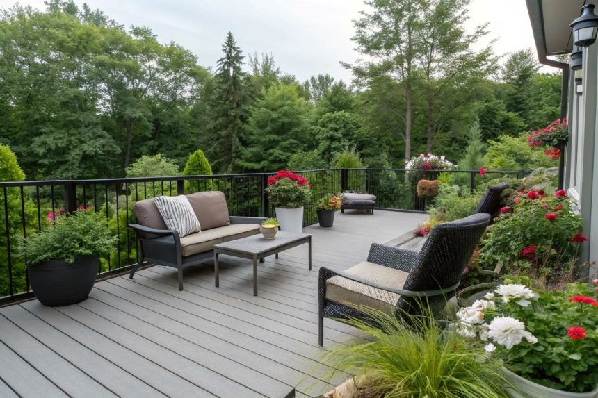 5+ Creative L-Shaped Deck Plans Ideas