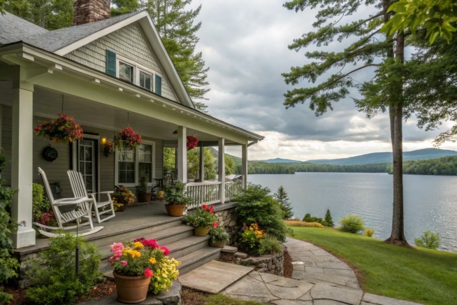 18+ Inspiring Covered Front Porch Ideas