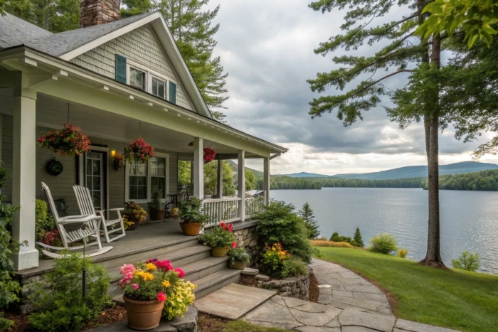 18+ Inspiring Covered Front Porch Ideas