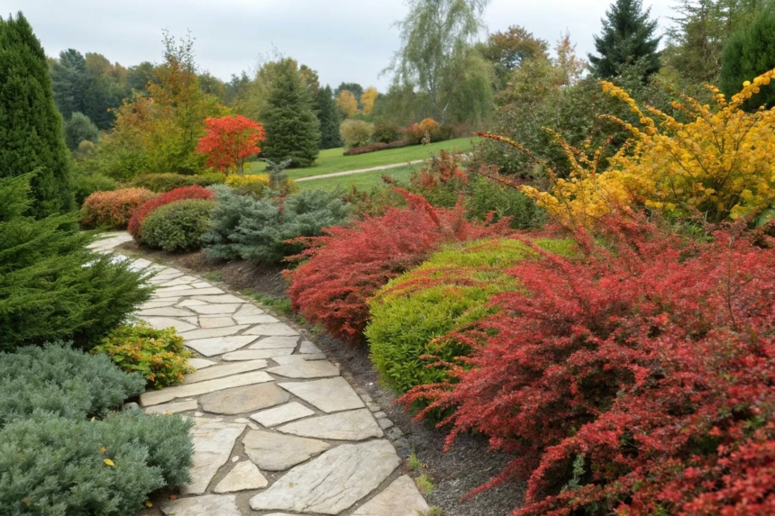 19+ Vibrant Landscaping Barberry Bush Ideas