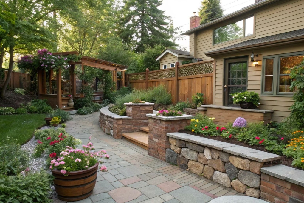 18+ Creative Flower Bed Wall Ideas to Inspire You