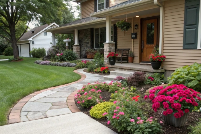 17+ Charming Low-Maintenance Flower Bed Ideas