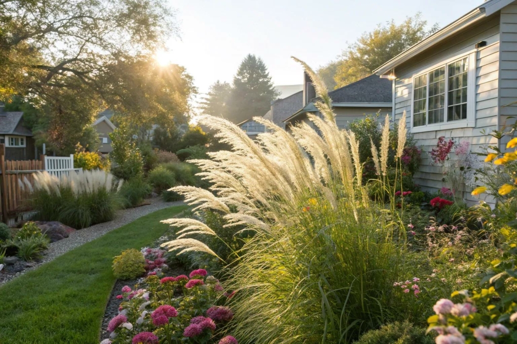 19+ Creative Backyard Ideas with Grass