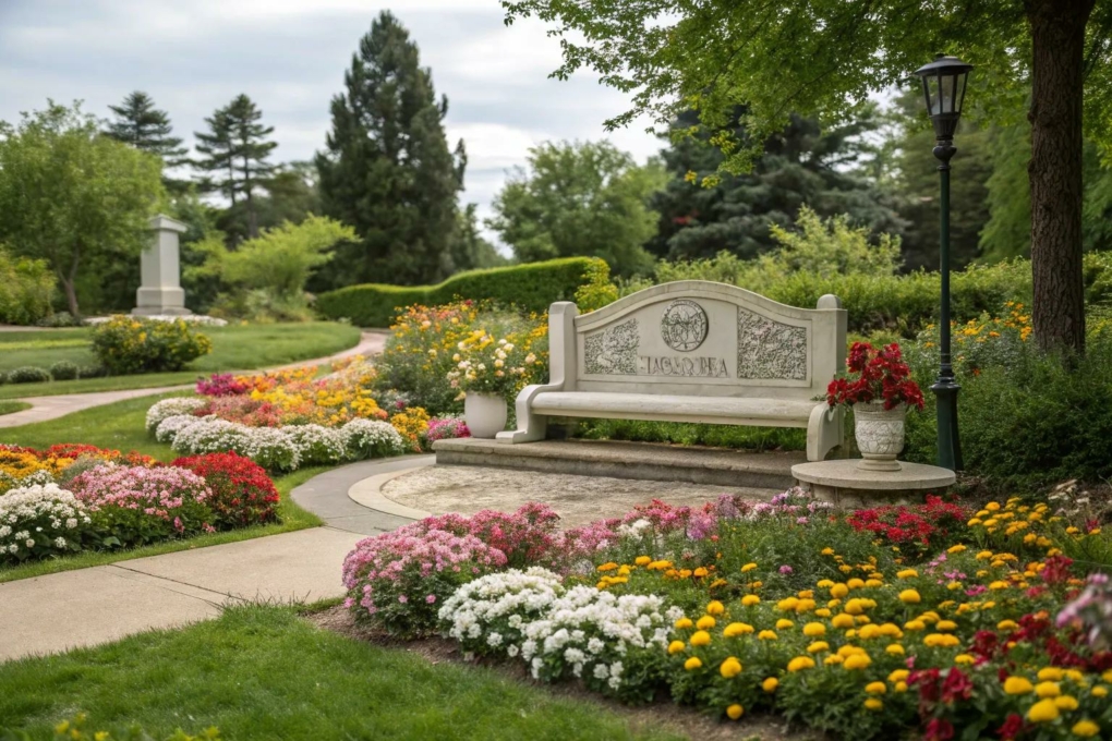 19+ Inspiring Memorial Bench Ideas for Thoughtful Spaces