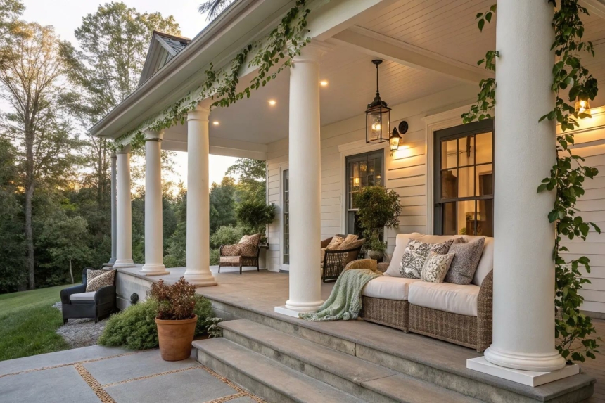 15+ Stunning Front Porch Pillar Ideas to Inspire You