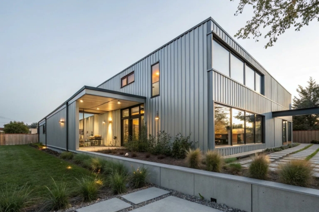 16+ Inspiring Modern Metal House Ideas