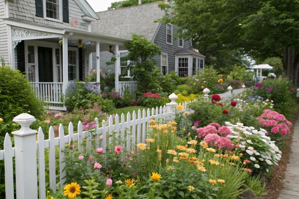 16+ Charming Nantucket Landscaping Ideas