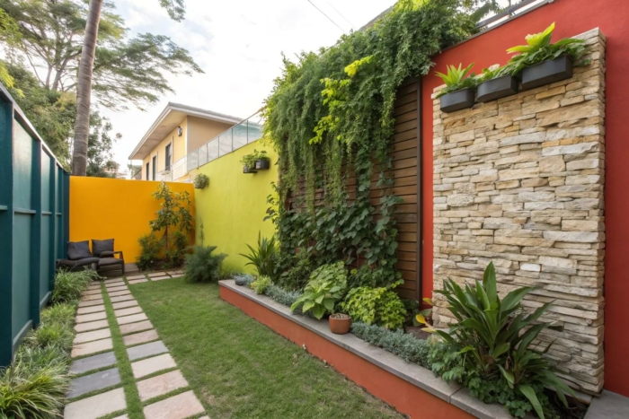 19+ Creative Outdoor Brick Wall Decor Ideas