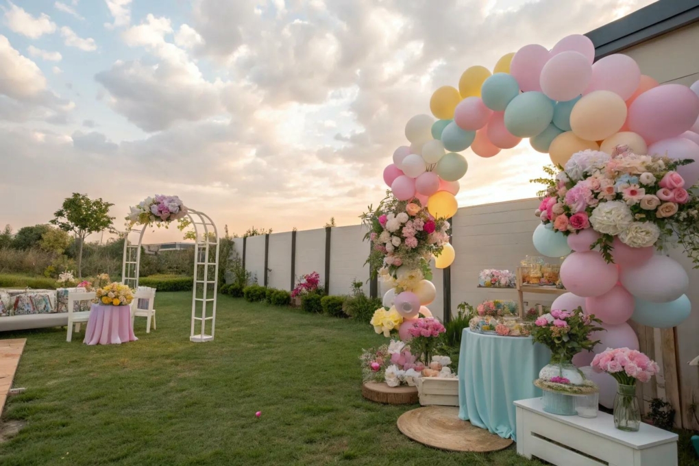 18+ Charming Garden Bridal Shower Ideas
