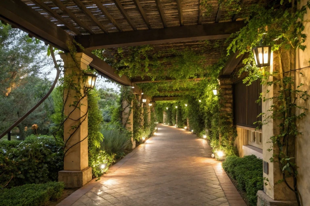 13+ Inspiring Outdoor Covered Walkway Ideas