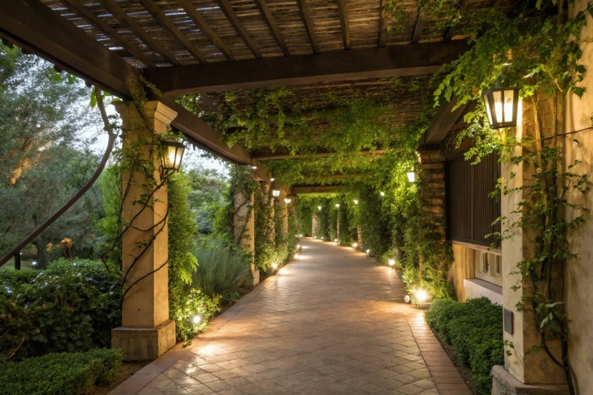 13+ Inspiring Outdoor Covered Walkway Ideas