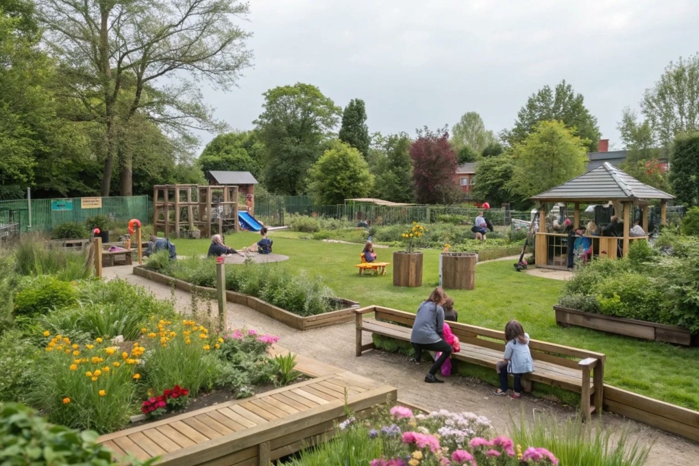 11+ Inspiring Outdoor Play Area Design Ideas