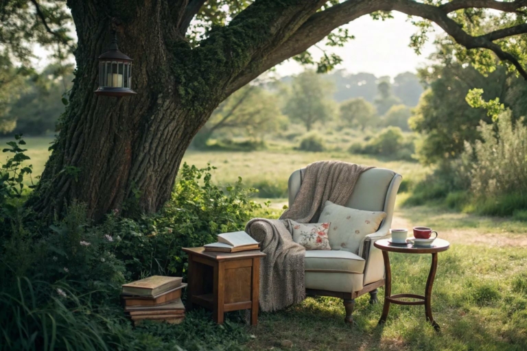 20+ Cozy Outdoor Reading Nook Ideas