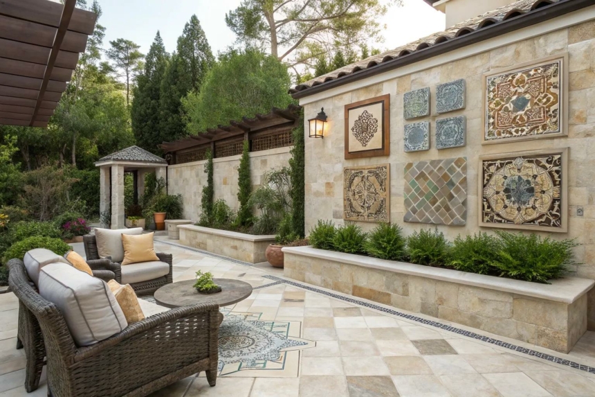 15+ Stunning Outdoor Tile Design Ideas