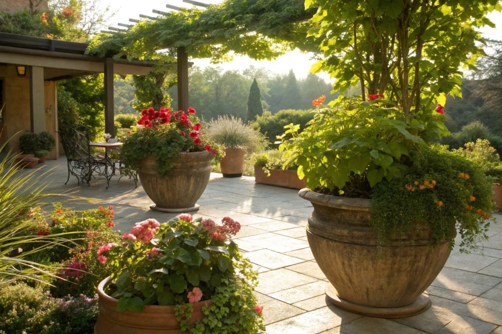 16+ Stunning Plants for Big Outdoor Pots