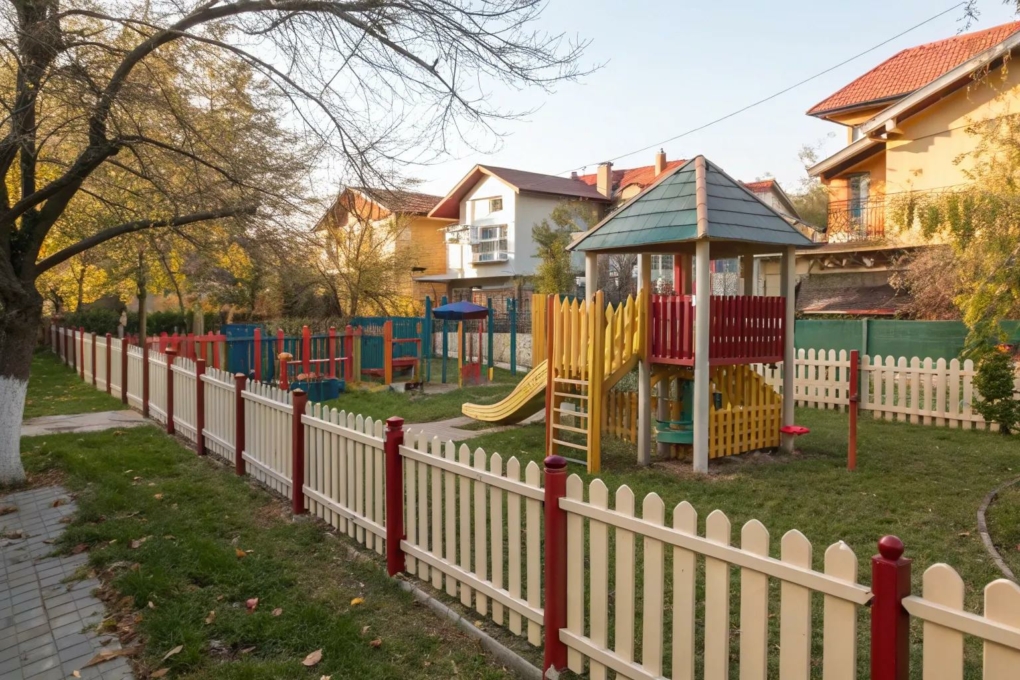 12+ Creative Playground Fence Ideas