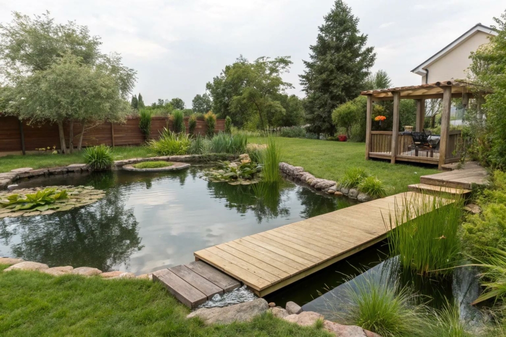 16+ Creative Fish Pond Ideas for Small Gardens
