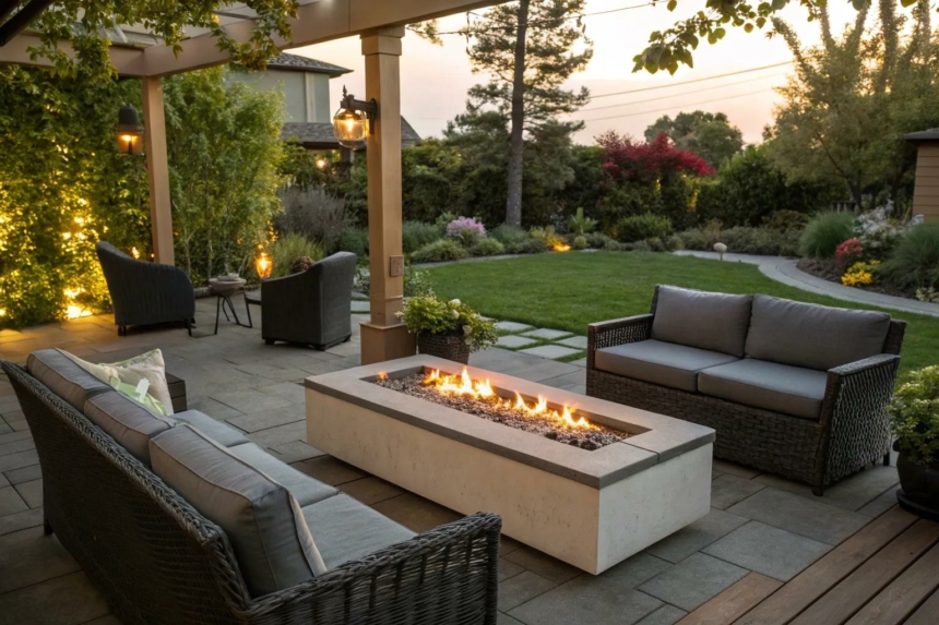 6+ Stylish Rectangular Fire Pit Ideas for Your Home