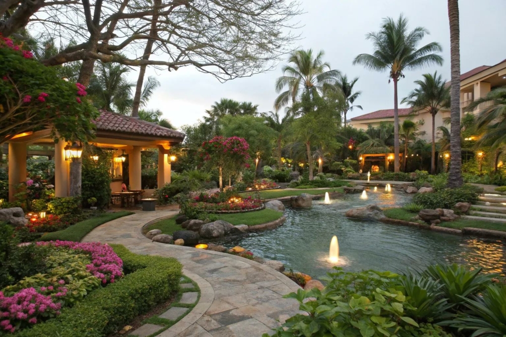20+ Inspiring Resort Landscaping Ideas