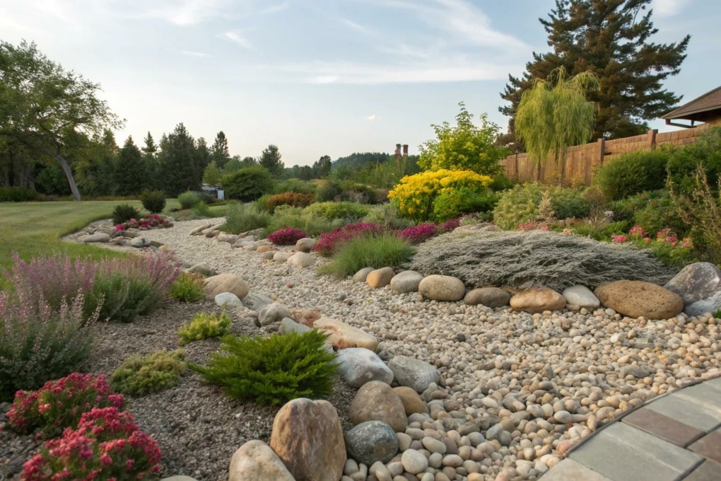 20+ Creative Rip Rap Rock Landscaping Ideas