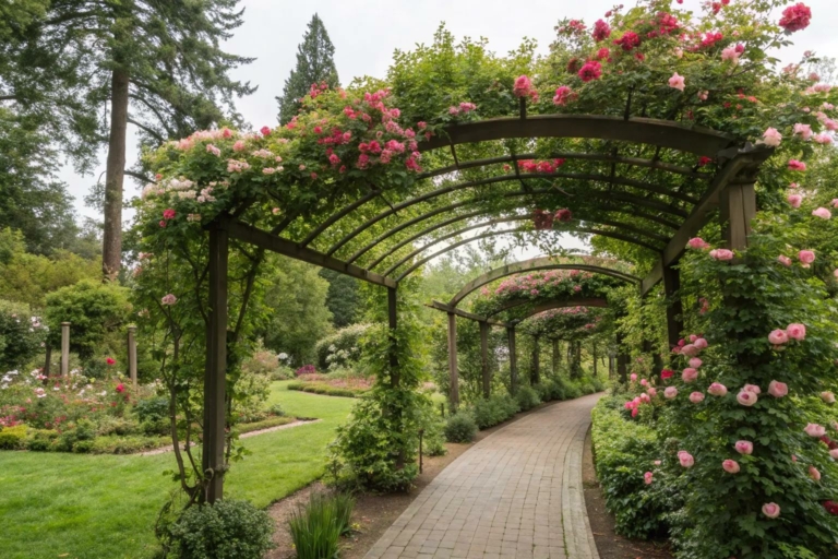 20+ Gorgeous Rose Garden Design Ideas