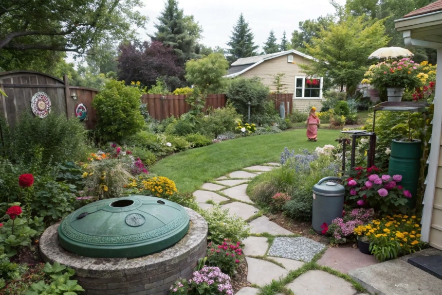 20+ Smart Ways to Hide Your Septic Tank Cover