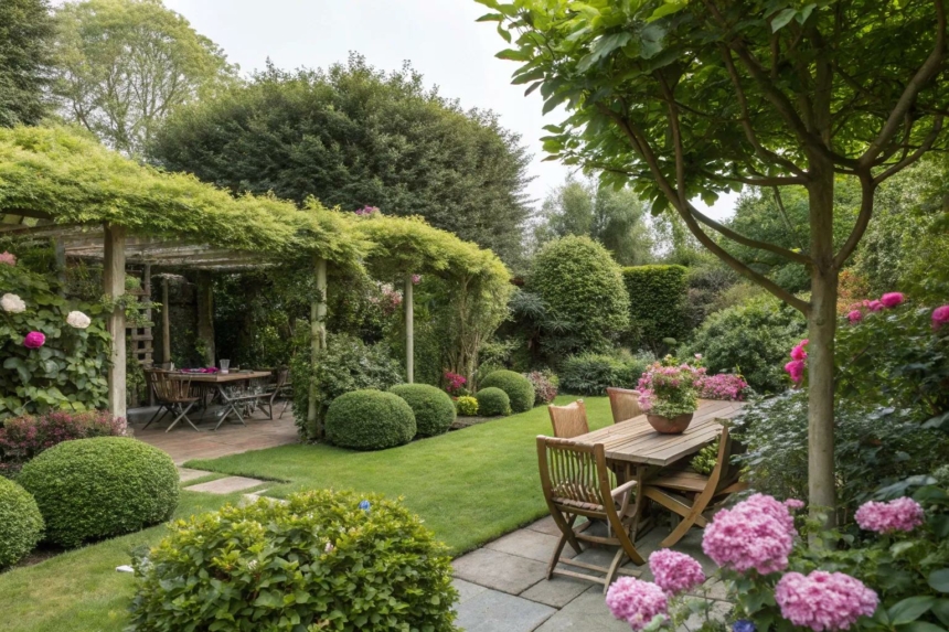 16+ Smart Corner Lot Landscaping Ideas for Privacy