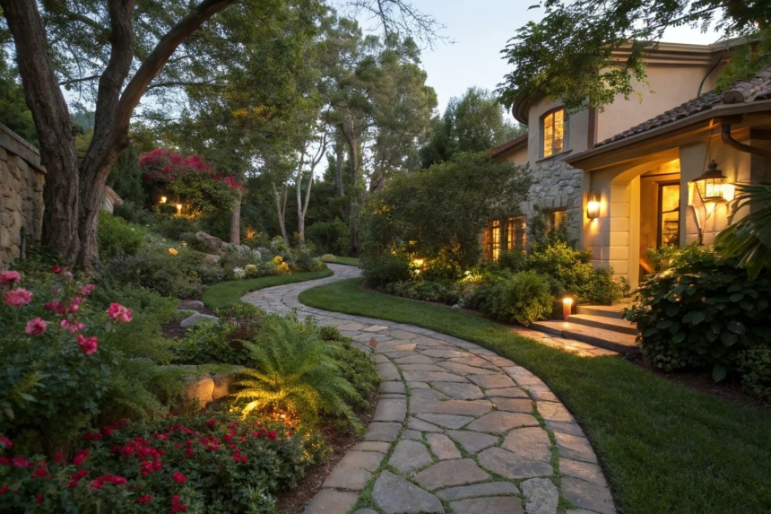 21+ Inspiring Curved Landscaping Ideas