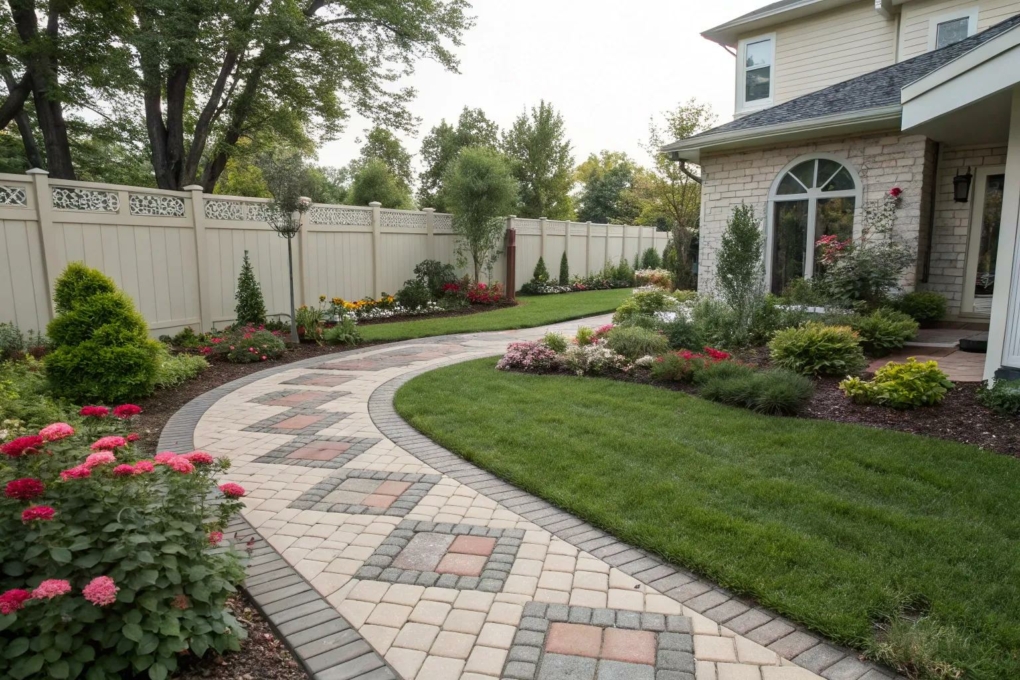 18+ Stylish Border Pavers Ideas for Your Garden