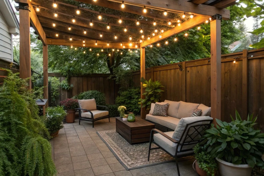 19+ Inspiring Small Covered Patio Decorating Ideas