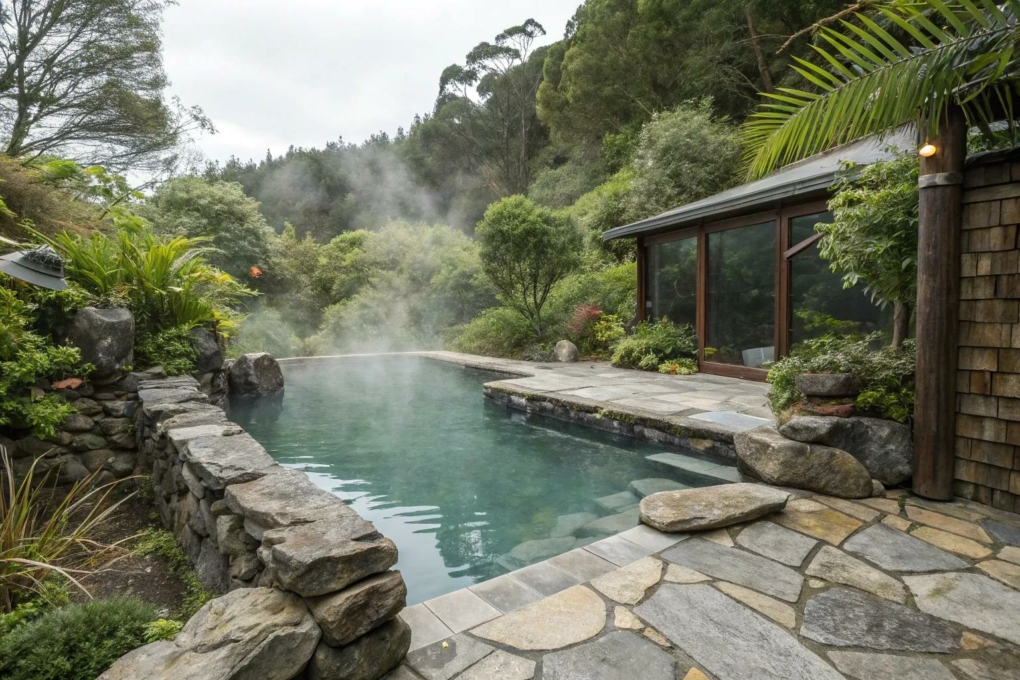 12+ Inspiring Pool Designs with Hot Tub Ideas