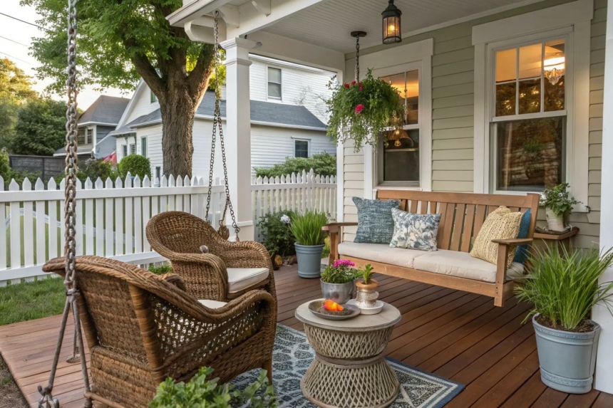 12+ Inspiring Cedar Front Porch Ideas for Your Home