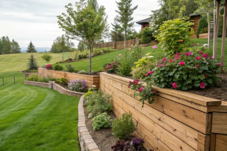 18+ Stunning Curved Retaining Wall Ideas