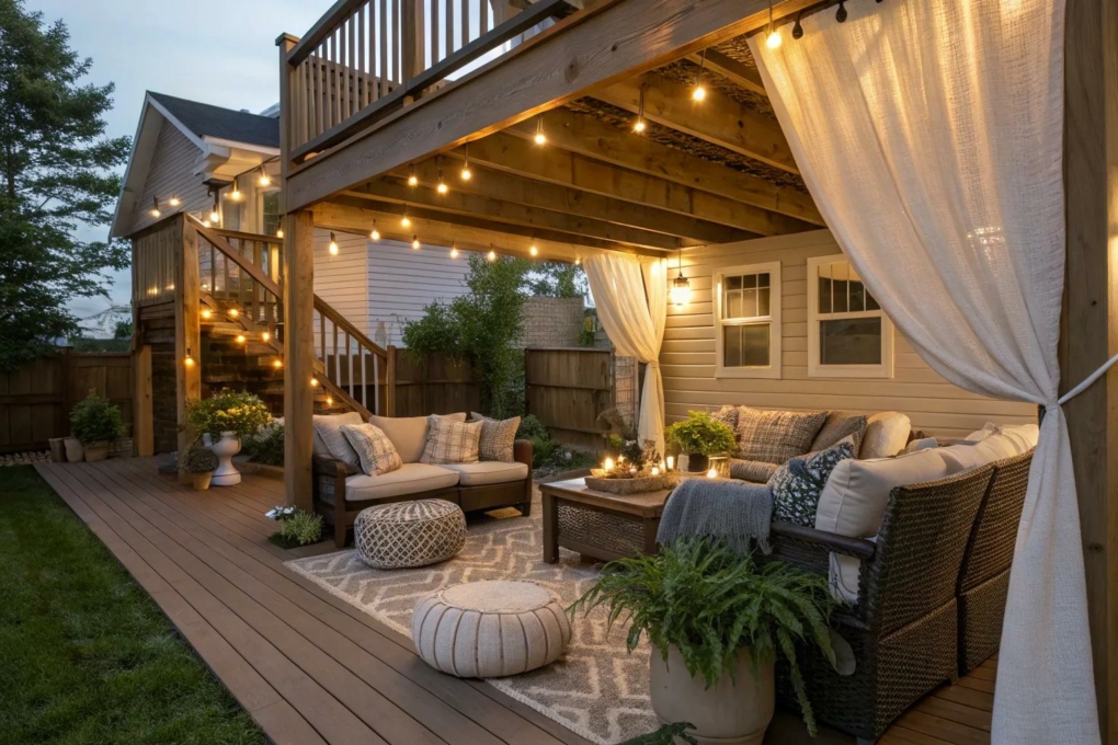 16+ Creative Deck Flower Box Ideas