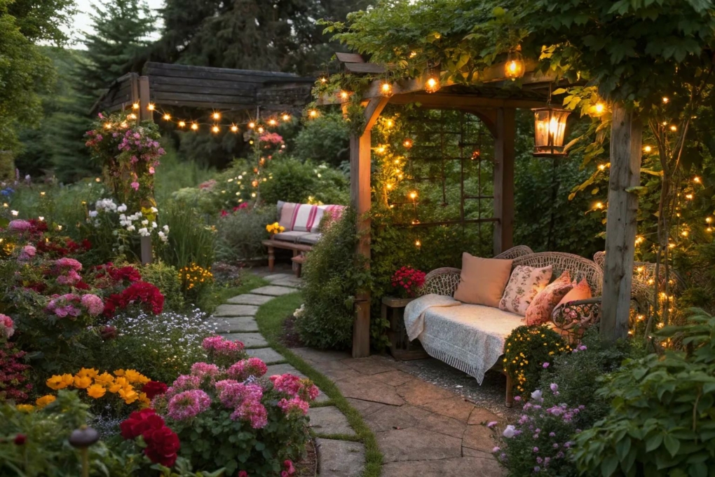 16+ Magical Backyard Fairy Garden Landscaping Ideas
