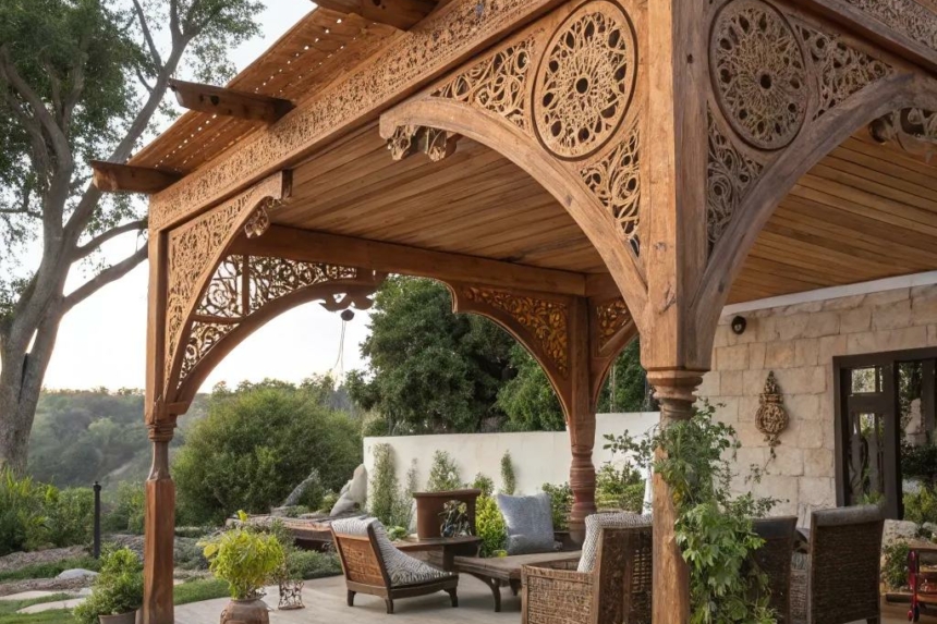 14+ Creative Wood Awning Ideas for Your Home