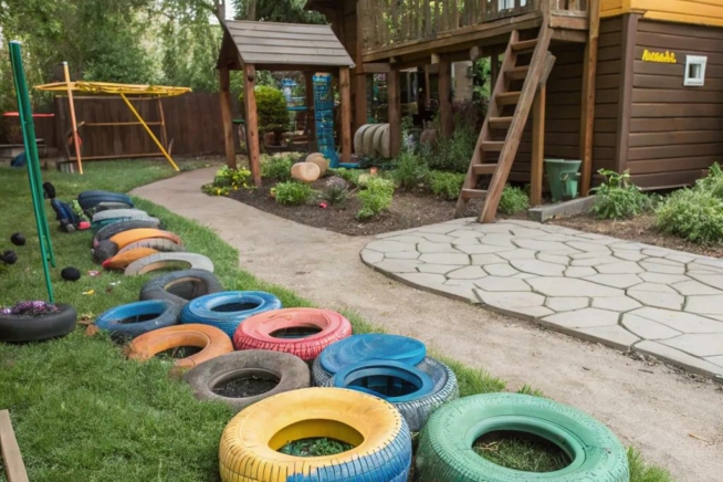 15+ Creative Outdoor Play Area Ideas