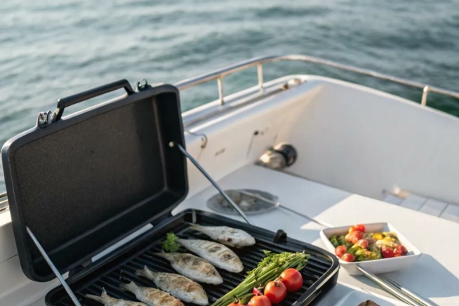 21+ Stylish Built-In Charcoal Grill Ideas