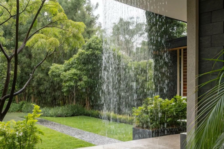 12+ Inspiring Pool Water Feature Ideas