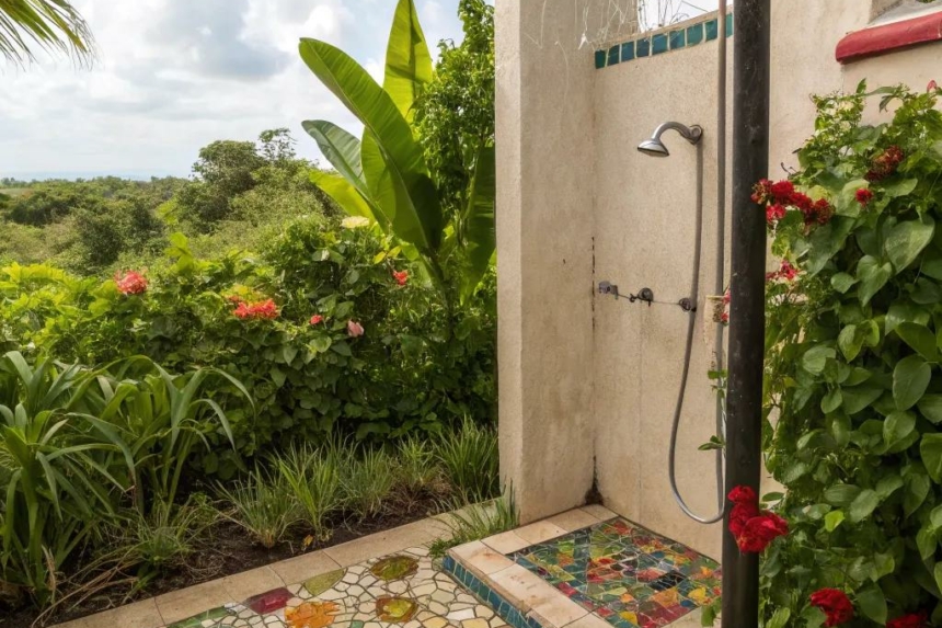 14+ Inspiring Off-Grid Shower Ideas to Try