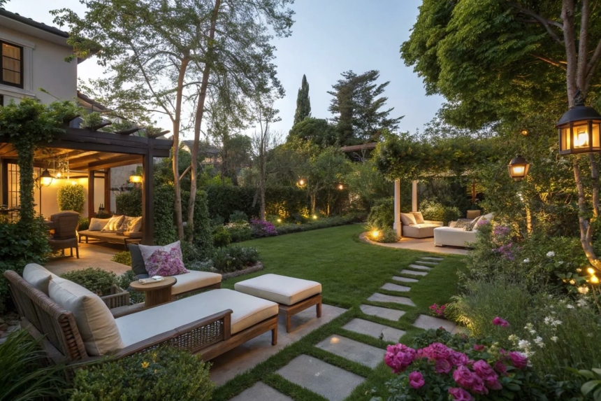 17+ Inspiring Natural Backyard Ideas for Serenity