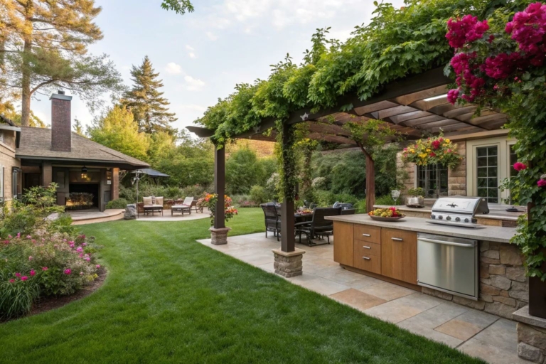 14+ Inspiring Backyard Layout Ideas