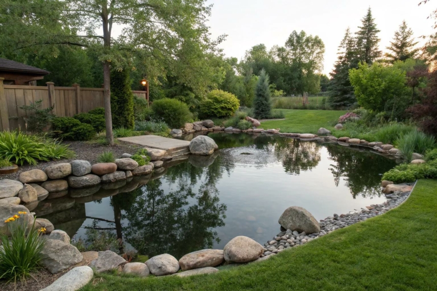 19+ Inspiring Backyard Pond Ideas for Your Oasis