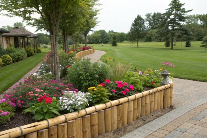 16+ Creative Edging Ideas Around Trees