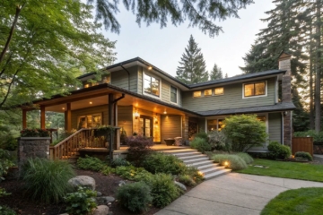 14+ Charming Bi-Level House Front Porch Ideas