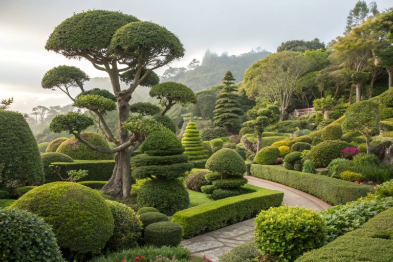 18+ Creative Bush Shapes Ideas for Stunning Gardens